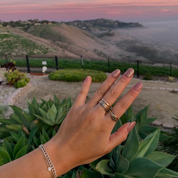 Thick 14k Gold Filled Stackable Ring(s), Gold Rings, Stacking Rings ...