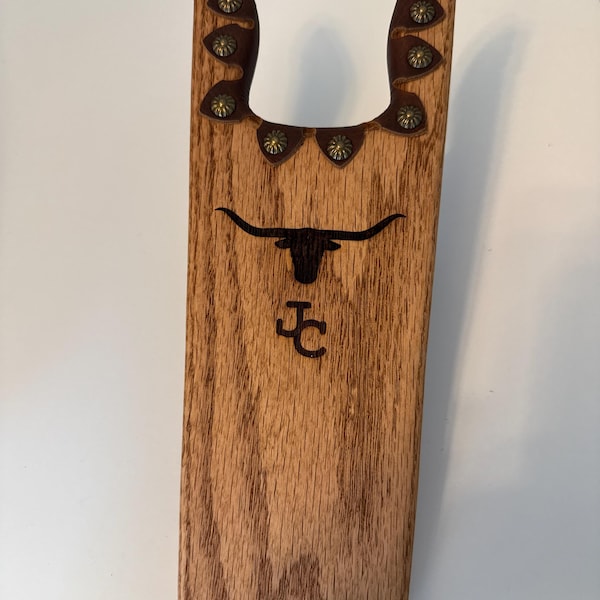 Custom Wooden Boot Jack, Leather Boot Jack, Oak, Unique Gift, Groomsmen ...