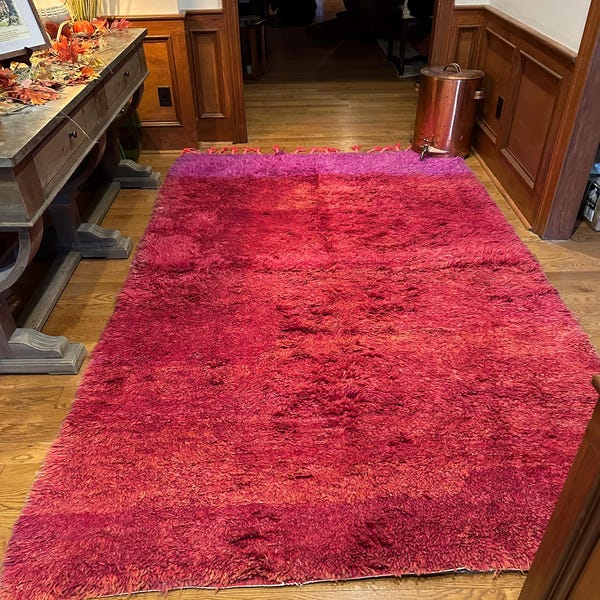 Wonderful Boujad Rug, Colorful Morrocan Rug, Handmade Rug, Berber ...