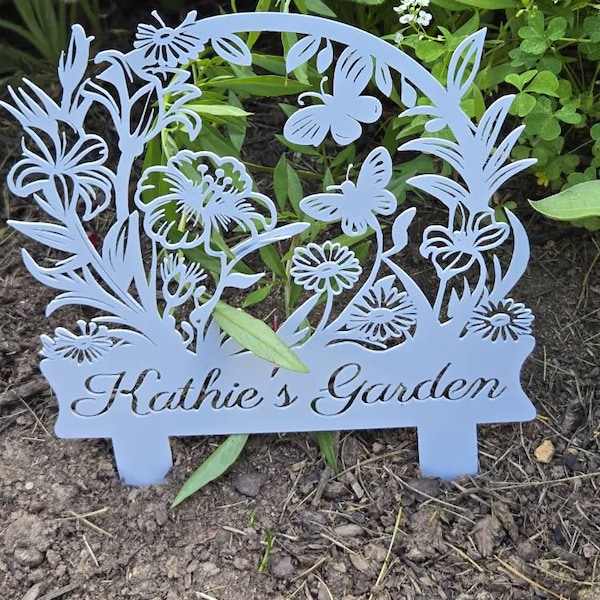 Custom Metal Name Sign - Personalized Family Name Sign - Monogram Sign ...