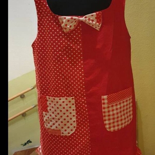 Easy Pinafore Dress Pattern | XS-XXXXXL | Jumper Pattern | Overall ...