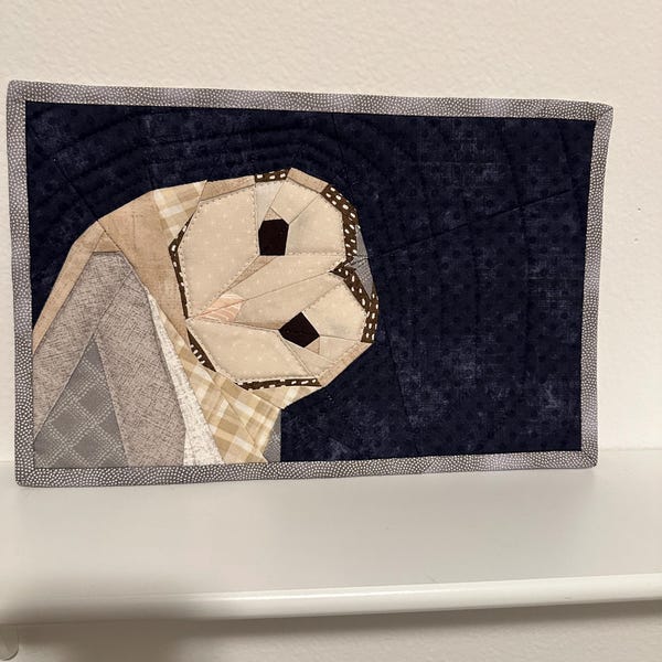 The Curious Owl Foundation Paper Piecing Pattern, Barn Owl, FPP Quilt ...