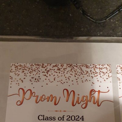 Personalised School LEAVERS PARTY Invitation Lanyard Card Class of 2024 ...