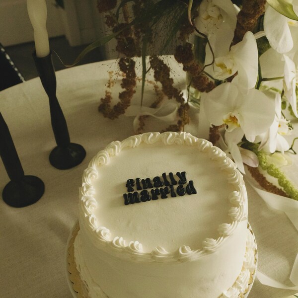 CUSTOM EDIBLE LETTERS - Fondant Letters - Cake Letters - Cake Topper ...