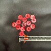 14MM Bright Pink Trocas Shell Buttons 22L 9/16 MOP Sewing 2 Hole Sew on ...