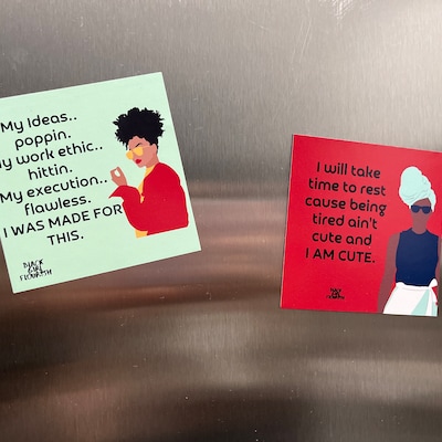 Affirmation Cards Black Girl Affirmation Deck Self Care Self Love Black ...