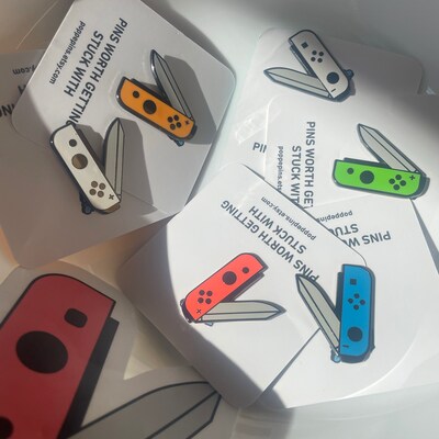 Nintendo Switchblade Pin the Original - Etsy