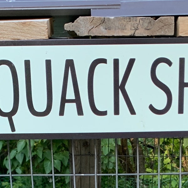 Hunt Shack Dr Sign, Custom Lake House Street Sign, Duck Hunter Gift ...