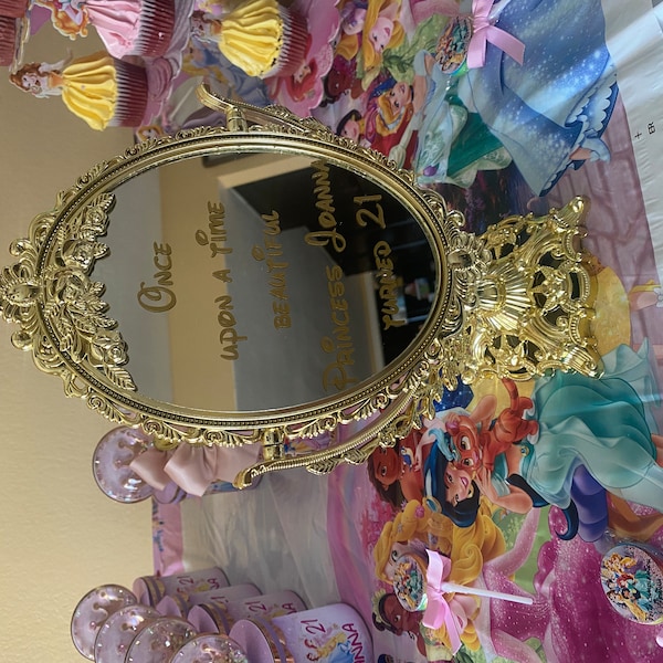 Mirror With Decal Inscription/wish You Were Here. You Are Missed ...