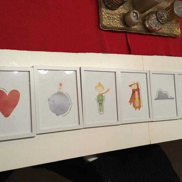 The Little Prince Printable Party Kit, Le Petit Prince Digital Party ...