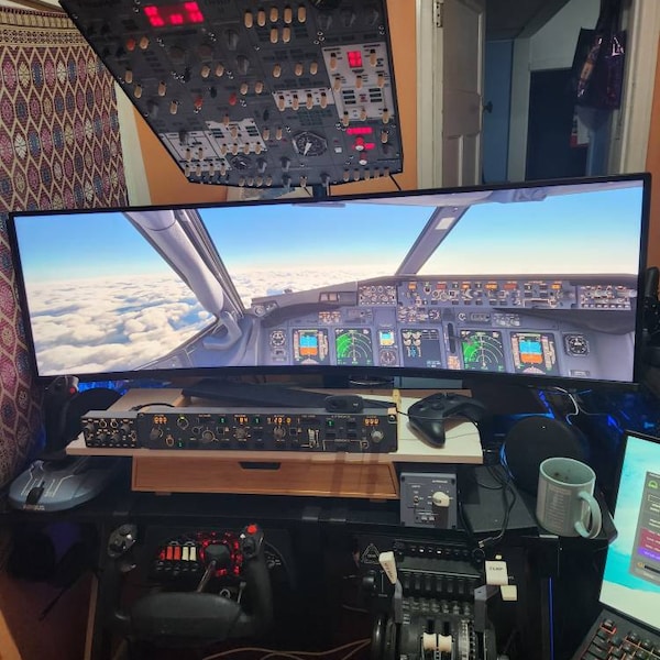 GA Switch Panel Module - Flight Simulator - Home Cockpit Panels - Etsy