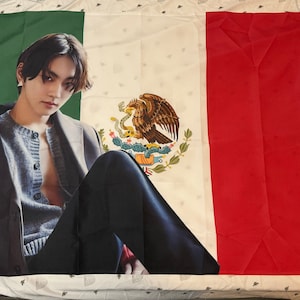 Loona Chuu Salute Flag Banner, Chuu American Flag Tapestry, Chuu Merch ...