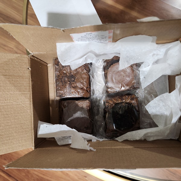 Birthday Brownie Box - Etsy