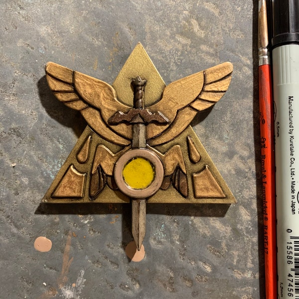 The Owl House Cosplay Emperor's Coven Pin Emblem Badge Golden Guard ...