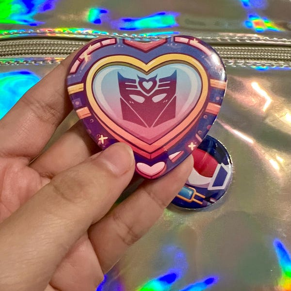 Kawaii Transformers Buttons - Etsy