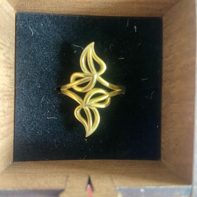 Railroad Track Train Ring, Handcrafted 925 Sterling Silver, Unique ...