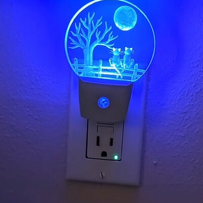 Lighthouse Colored Night Light - Etsy