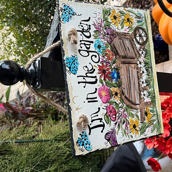 Painted Slate Sign. Summer Slate. Spring Slate. Welcome Slate ...