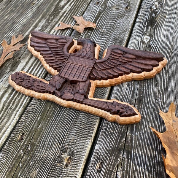 US Military O6 Collar Insignia 3D Stl File for CNC Router - Etsy