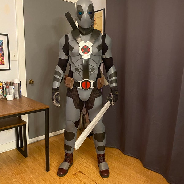 Deadpool Xforce Foam Armor TEMPLATES - Etsy