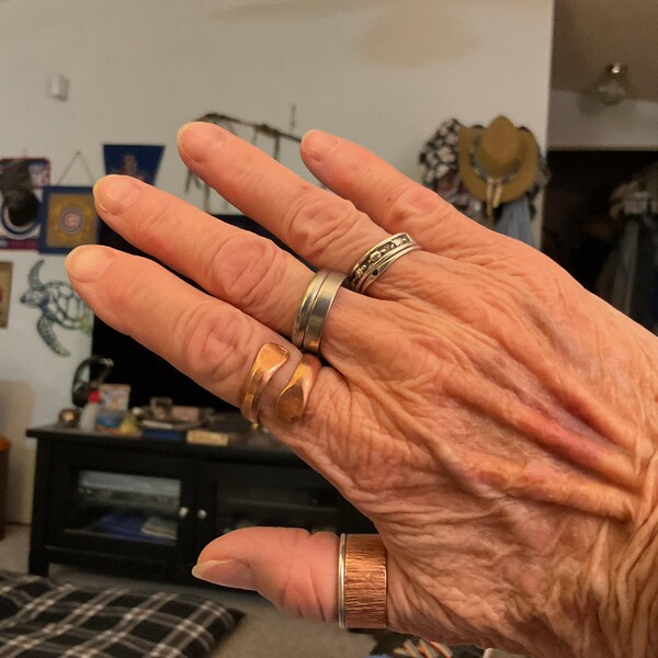 Set of 2 Kitchen Magnets, Kitchen Decor, Copper Magnets, Copper Comal ...