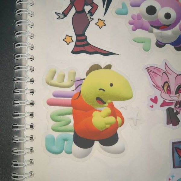 Smiling Friends 3D Paint Ver. Stickers - Etsy