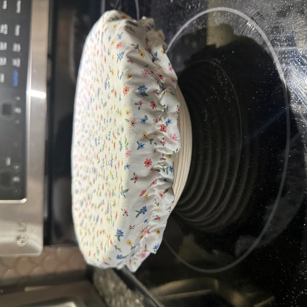 Muslin & Lace Large Bowl Cover / Sourdough Proofing Basket Bonnet ...