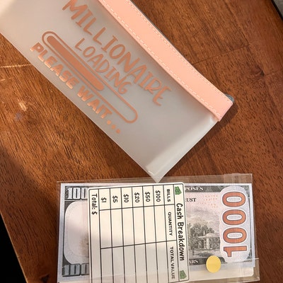 Cash Breakdown Card / Printable Bank Teller Slips / Cash Withdrawal ...