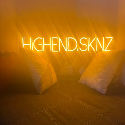 Classy and Catchy Custom Neon Sign Aesthetic Wall Decor - Etsy