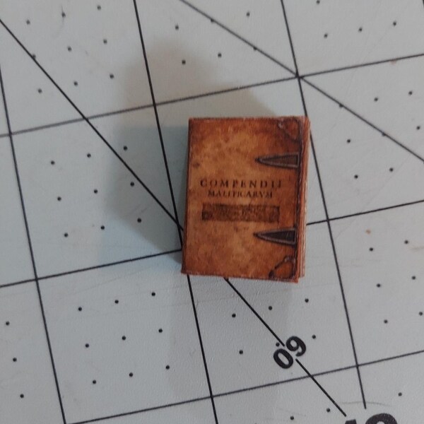 Authentic Inquisition Book . Compendium Maleficarum . Medieval Book ...