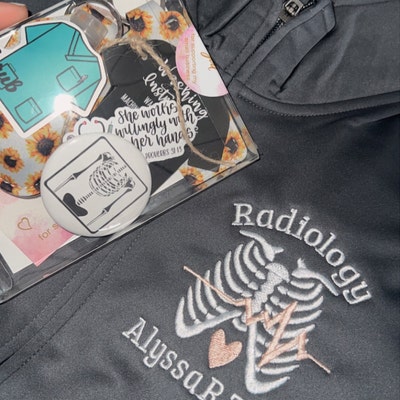 Women's Ladies Radiology Tech Jacket Radtech RT R Gifts RT CT R Xray ...