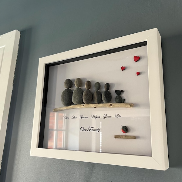 Happy Father’s Day Pebble Art, Dad You Rock, Pebble Art Father, Pebble ...