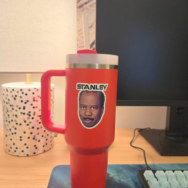 Stanley Cup Stanley Office Waterproof Sticker - the Office Stickers ...