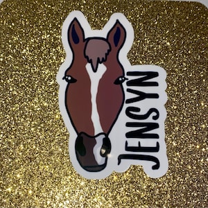 Mare Horse Sticker Set Laptop Sticker Gifts for Horse - Etsy