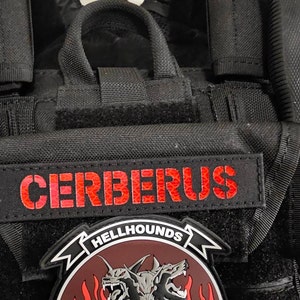 Your Own Text Number Lasercut Patch Custom Callsign Patches Customized ...