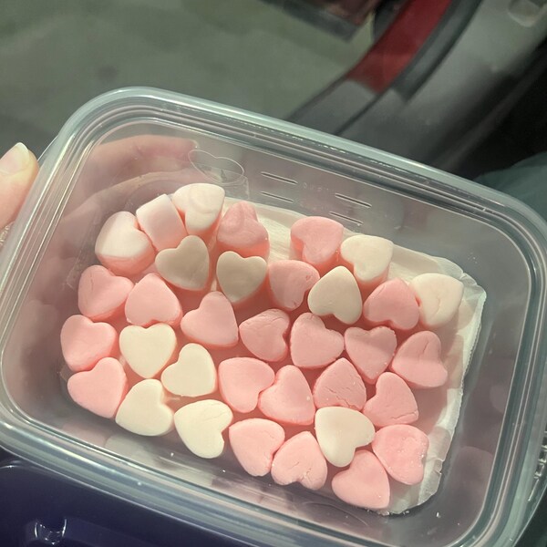 Sweetheart Mini Heart Mints -6 Dozen Cream Cheese Mints - Etsy