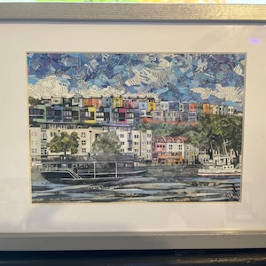 The Pink Pup Collage Signed Fine Art Giclee Print by Violet Von Riot ...