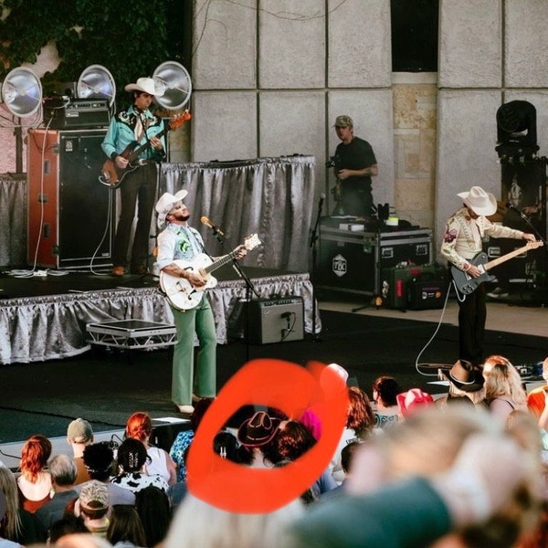 Custom Cowboy Hat W/ 2 Colors, Cowgirl Hat. Perfect Cowgirl Outfit ...