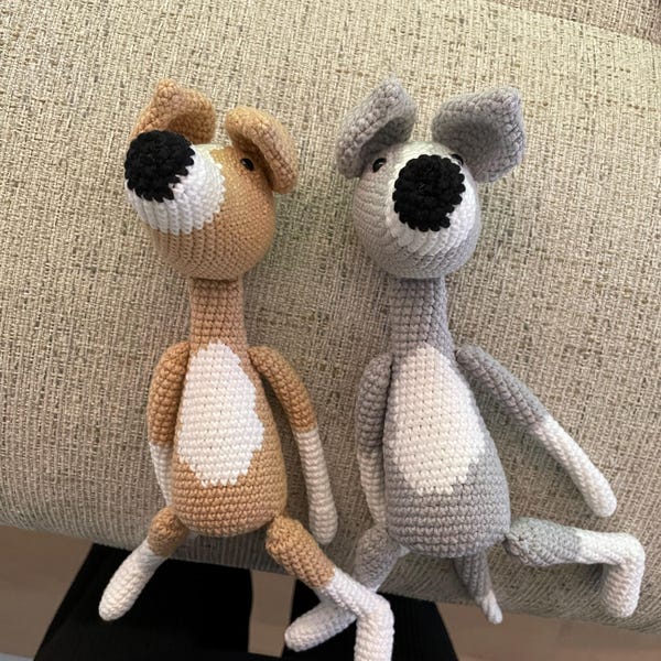 Greyhound Plush, Whippet, Italian Greyhound, Stuffed Dog, Gift for Dog ...