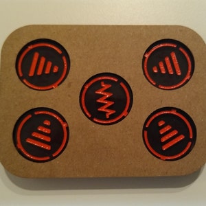 Full Set of Acrylic 2.0 Templates and Range Rulers for Use | Etsy