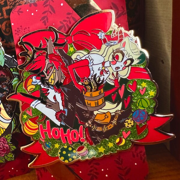 Golden Hour a Hazbin Hotel Radiohusk Enamel Pin - Etsy