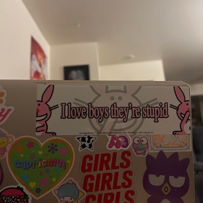 It's Happy Bunny Y2K Bumper Stickers Vintage - Etsy