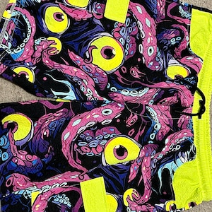 Googly Eyes Bolero Whimsigoth Weirdcore Cropped Jean Jacket Everything ...