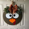 Thanksgiving Front Door Decor | Gobble | Turkey Front Door Wreath ...