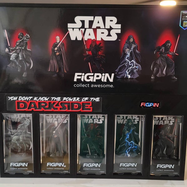 Figpin Limited Edition Box Set Wall Displays (sleeveless and Soft ...