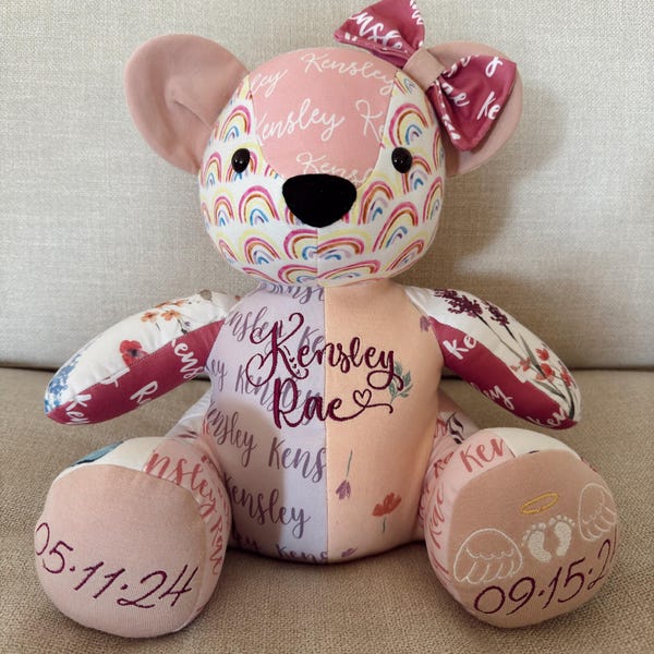 Memory Bear Keepsake - Etsy