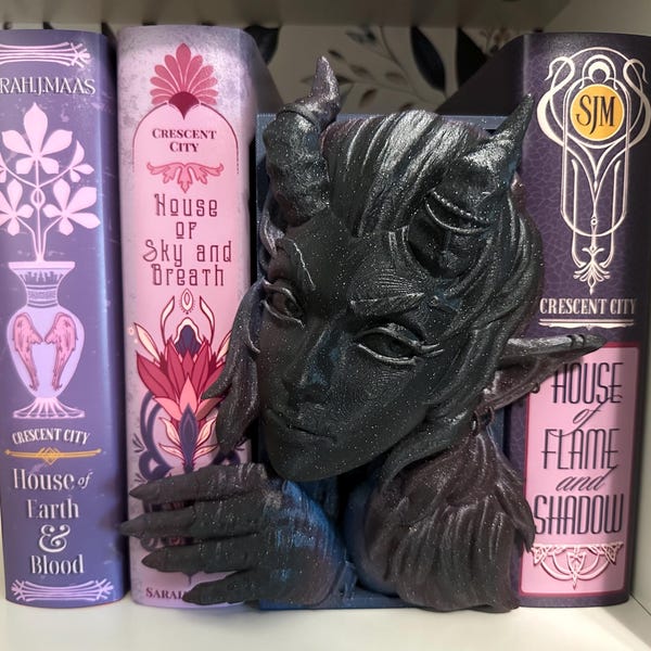 Fairy Book Nook 3D Printed Choose Color Fantasy Book Shelf Decor Book ...