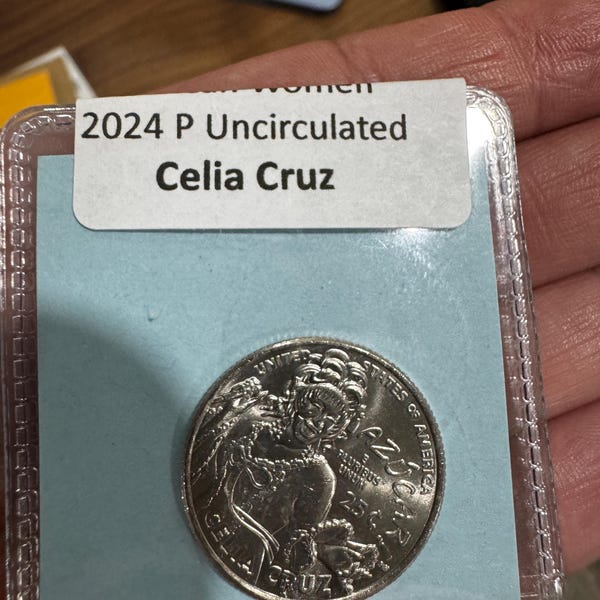 2024 D, American Women Quarter, Celina Cruz, Uncirculated, Direct From ...