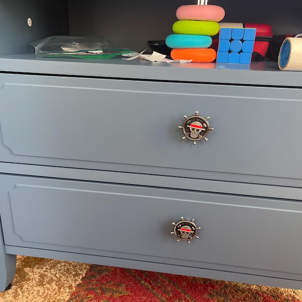 Matte Golden Star and Moon Drawer Knobs / Star and Moon Cabinet ...