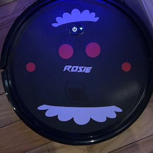 Original Deluxe Rosie the Robot Face Decals for Your Robotic Floor ...
